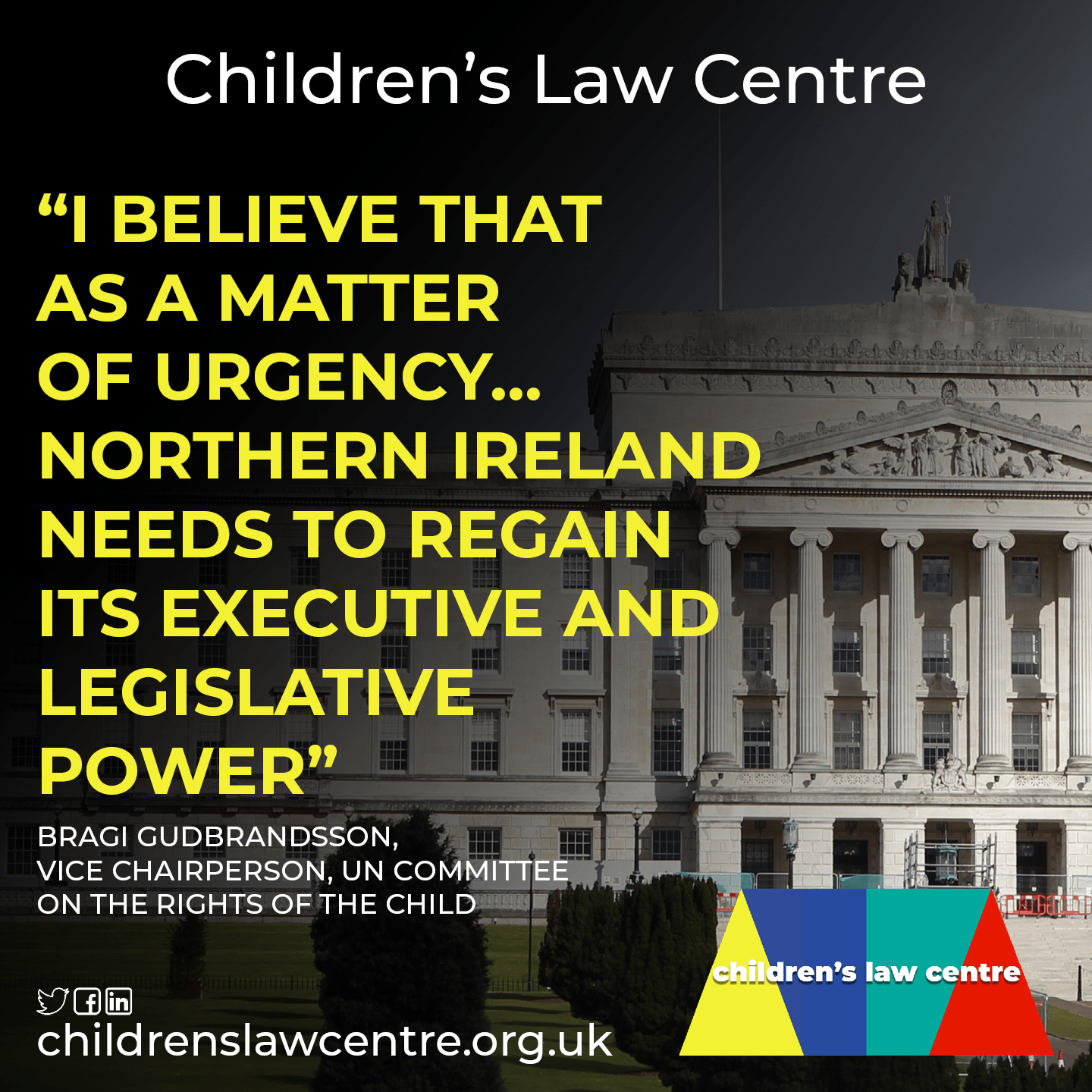 Annual Lecture – Children's Law Centre