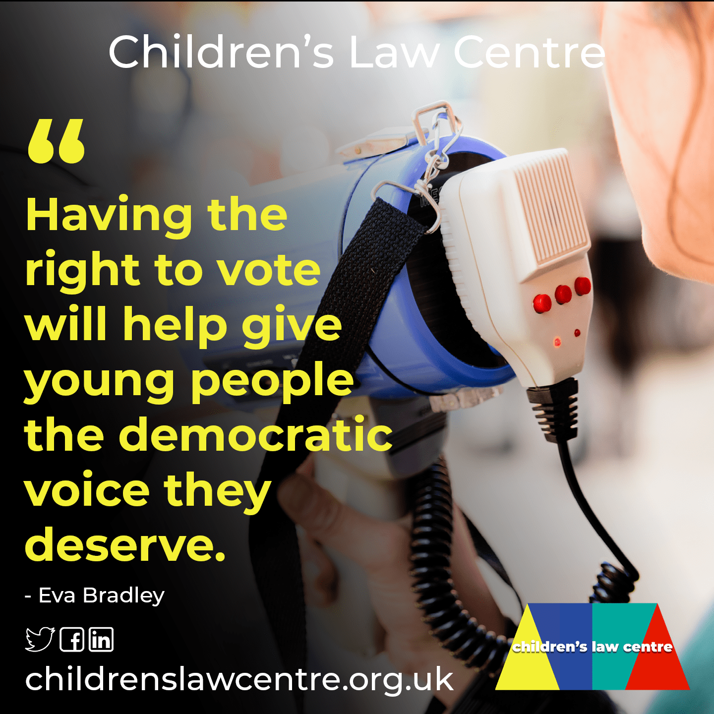 Blog: Give Us Votes at 16 – Children's Law Centre